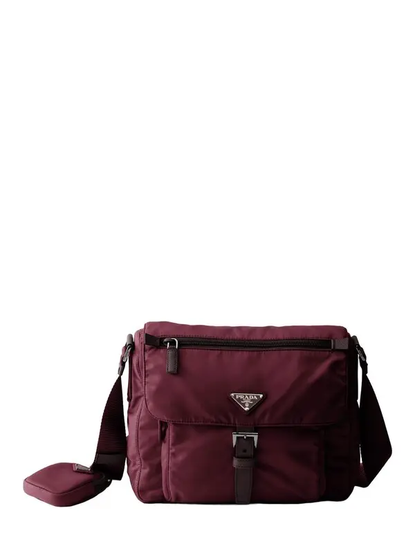 Prada Re-nylon Shoulder Bag - Red