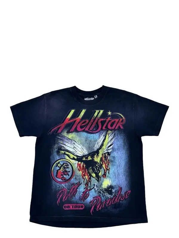 HELLSTAR Greatest Hits Metal Angel T-shirt - Black