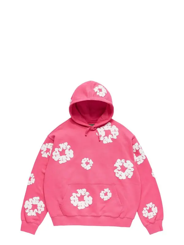 DENIM TEARS Cotton Wreath Hoodie - Pink