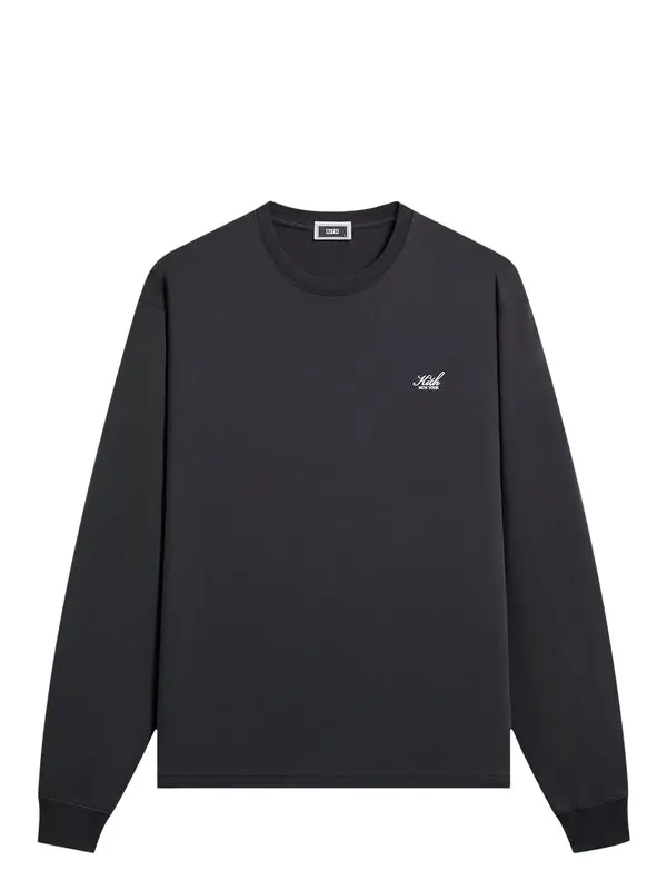 Kith Long Sleeve Lax Tee - Black