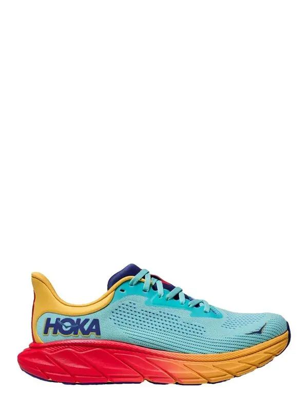 HOKA® Arahi 7 2e Wide 'cloudless Poppy - Teal