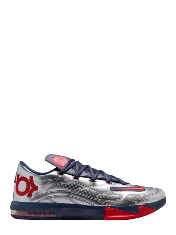 Nike Kd 6 X Psg 'metallic College Navy - Silver