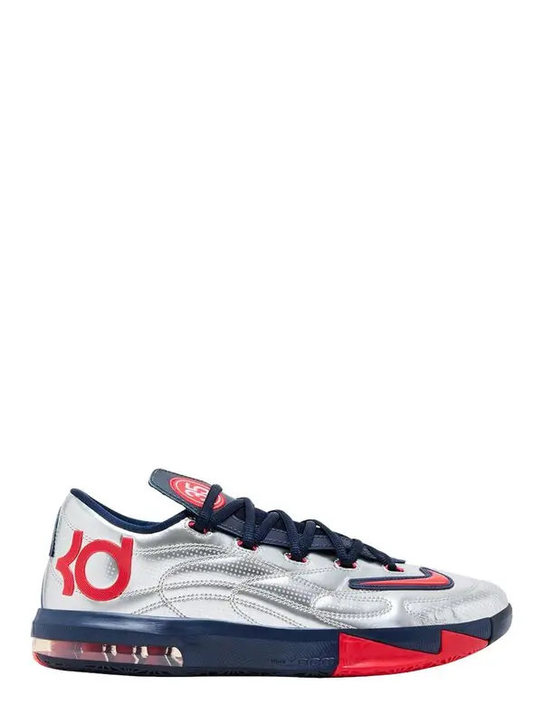 Nike Kd 6 X Psg 'metallic College Navy - Silver