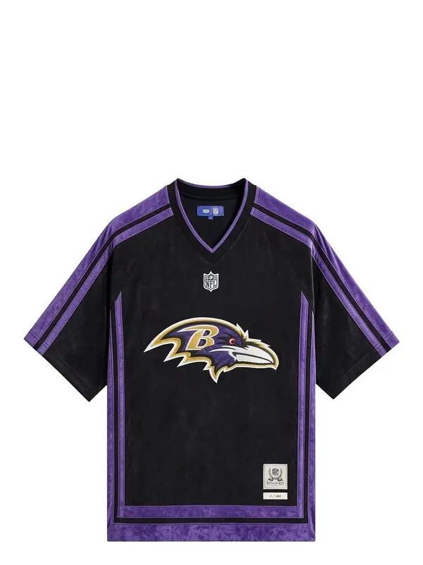 Kith X The Nfl For The Baltimore Ravens Leon Shirt - Black