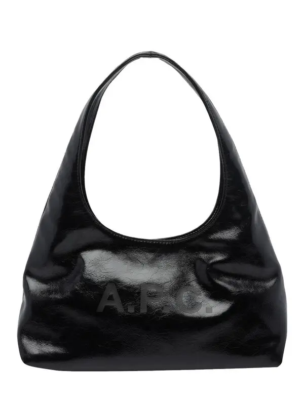 A.p.c. Baby Ninon Shoulder Bag - Black