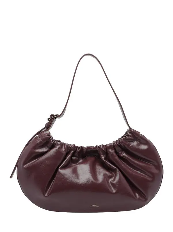 A.p.c. Ninon Hoop Shoulder Bag - Red
