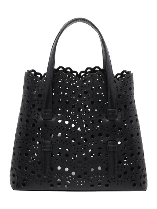Alaïa Mina 20 Handbag - Black