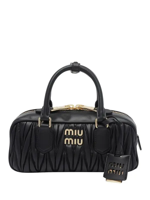Miu Miu Arcadie Crossbody Bag - Black
