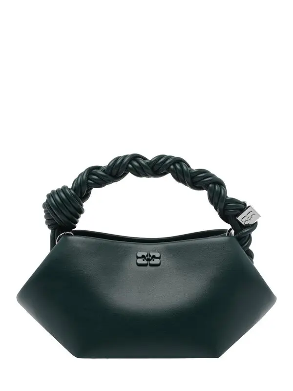 GANNI Mini Bou Handbag - Green