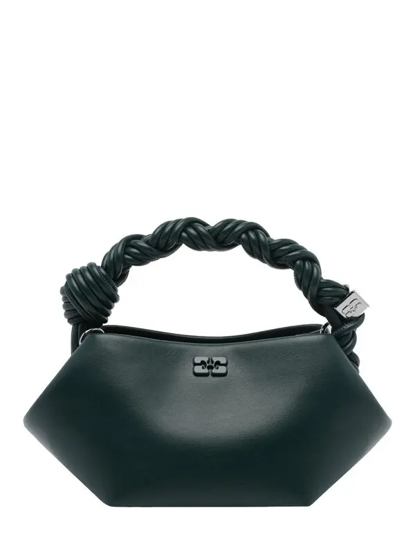 GANNI Mini Bou Handbag - Green