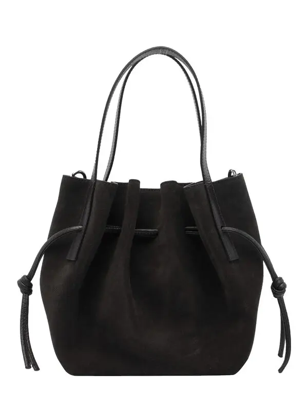 Yuzefi Mini Scallop Tote Bag - Brown