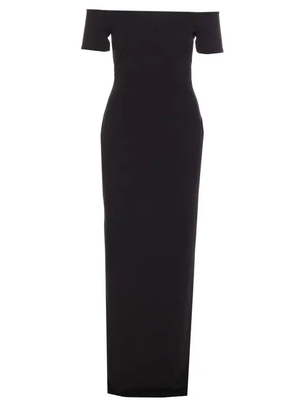Solace London Nile Maxi Dress - Black