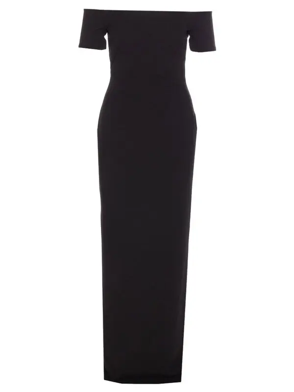 Solace London Nile Maxi Dress - Black