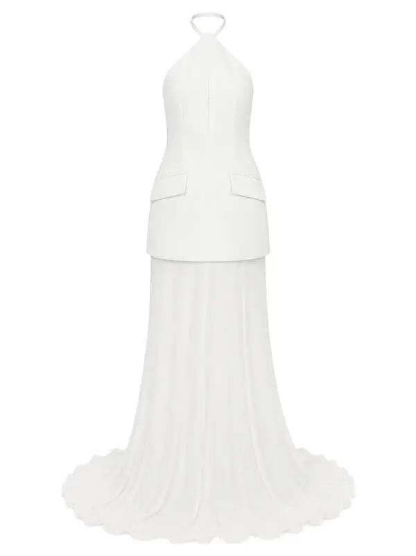 Sportmax Spxpinne Dress - White