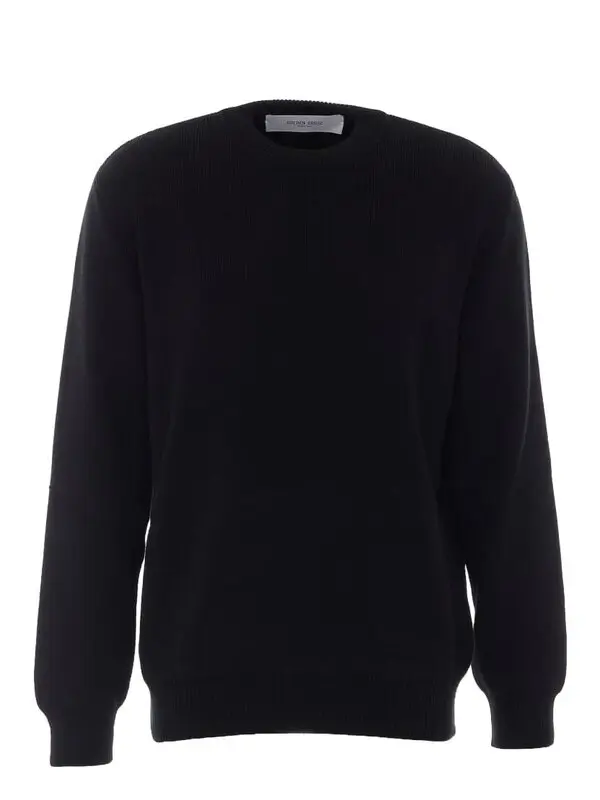 GOLDEN GOOSE Logo Sweater - Black