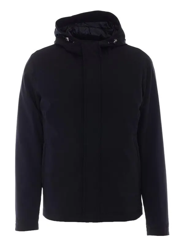 Herno Hooded Down Jacket - Black