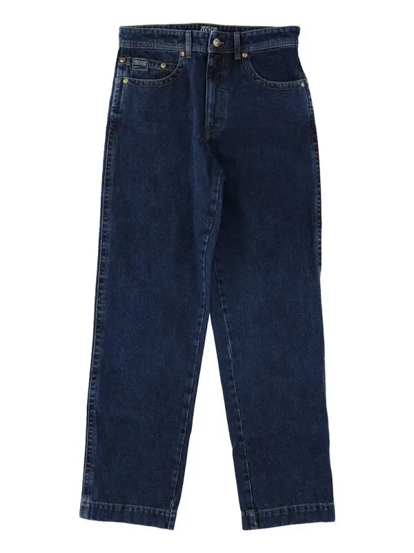 Versace 100% Cotton Denim Jeans - Blue