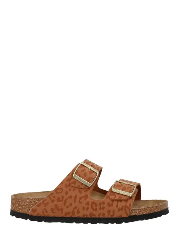 BIRKENSTOCK Double-strap Footbed Sandals - Brown