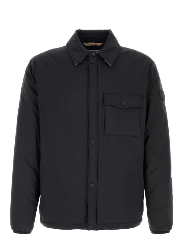 Burberry Nylon Padded Jacket - Black