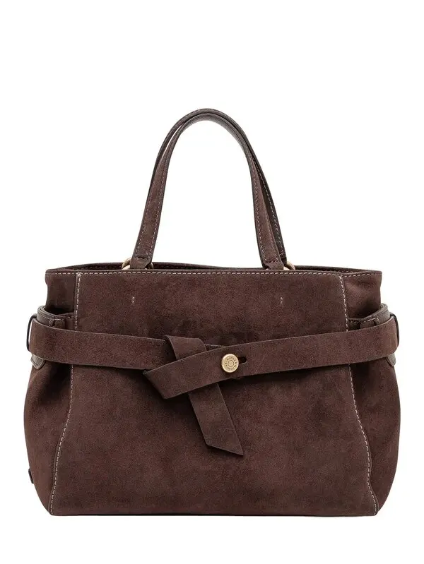 GIANNI CHIARINI Miranda Shoulder Bag - Moka