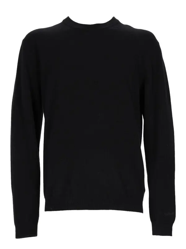 Woolrich Wool Crewneck Sweater - Black