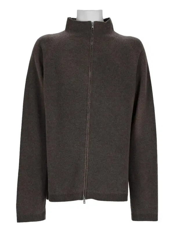 Our Legacy Mud-spray Dyed Wool Sweater - Grey