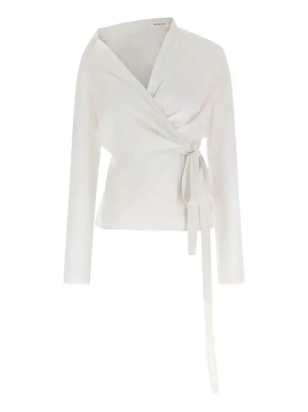 ARMARIUM Thalassa Wrap Blouse - White