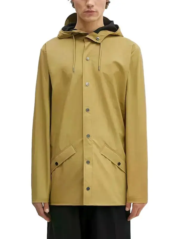 Rains Hooded Coat - Neutrals