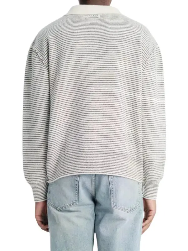 MFPEN Charming Striped Wool Sweatshirt - Neutrals