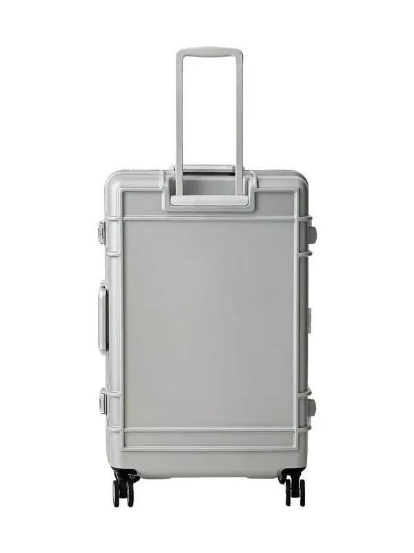 EASTPAK Large Resist'r Case Logo-patch Hardshell Suitcase - Silver
