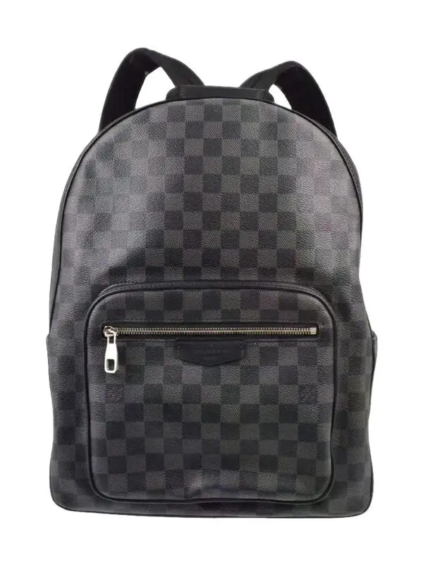 LOUIS VUITTON 2017 Damier Graphite Josh Backpack - Grey