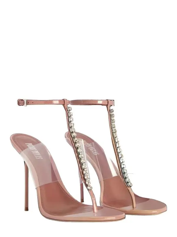 Paris Texas Lidia Crystal-embellished Sandals - Pink
