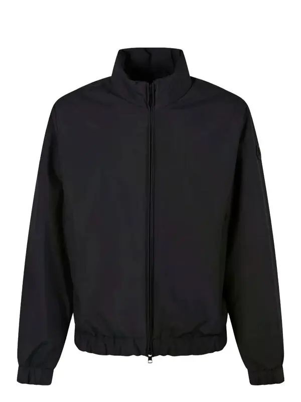 Moncler Logo-patch High-neck Jacket - Black