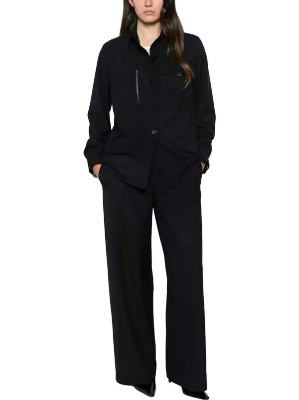 Fabiana Filippi Zip-pocket Shirt - Blue