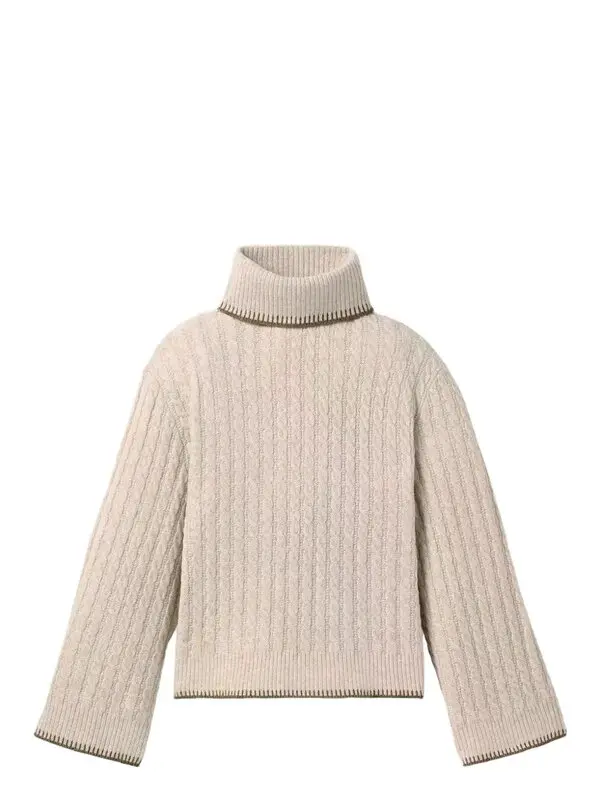 UGG Rylynn Cable-knit Sweater - Neutrals