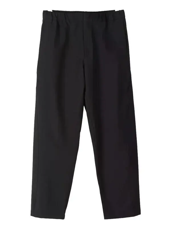 Herno Elasticated-waistband Trousers - Black