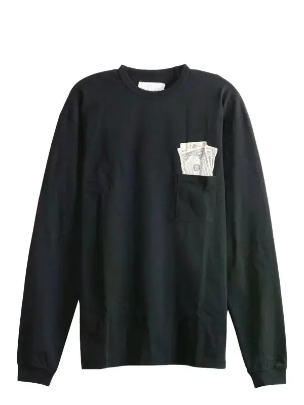 ERL Money Long-sleeve T-shirt - Black