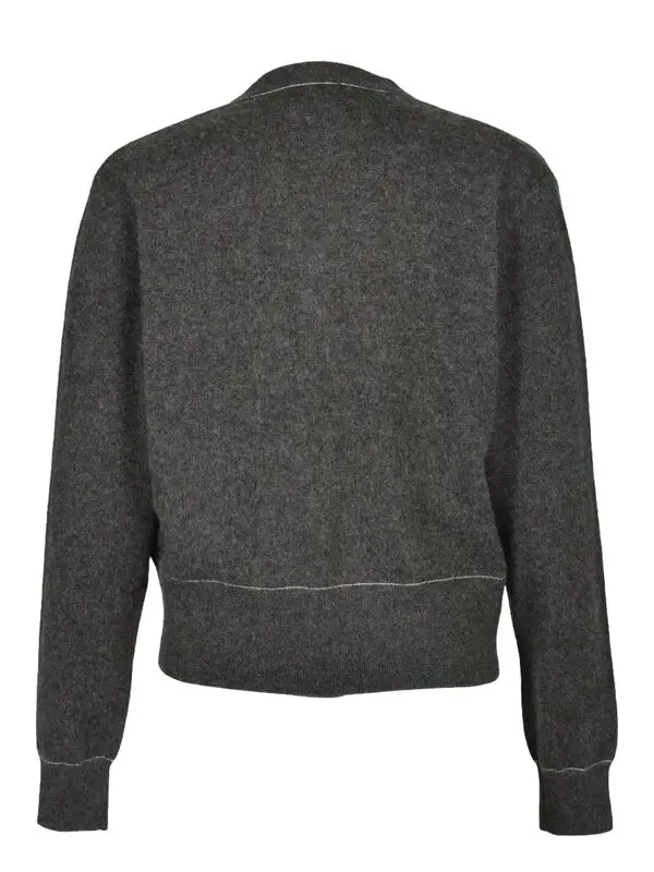 MASU Button-up Cardigan - Grey