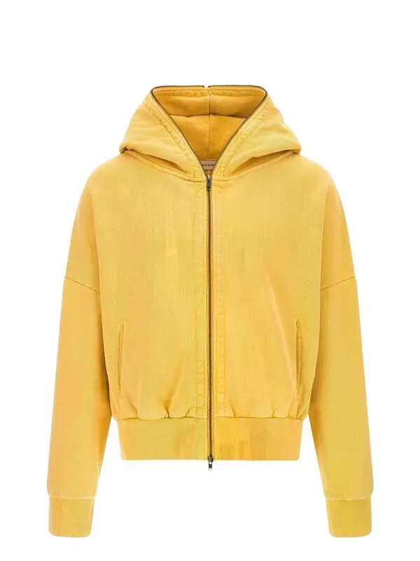 ENTIRE STUDIOS Eternal Zip-up Hoodie - Yellow
