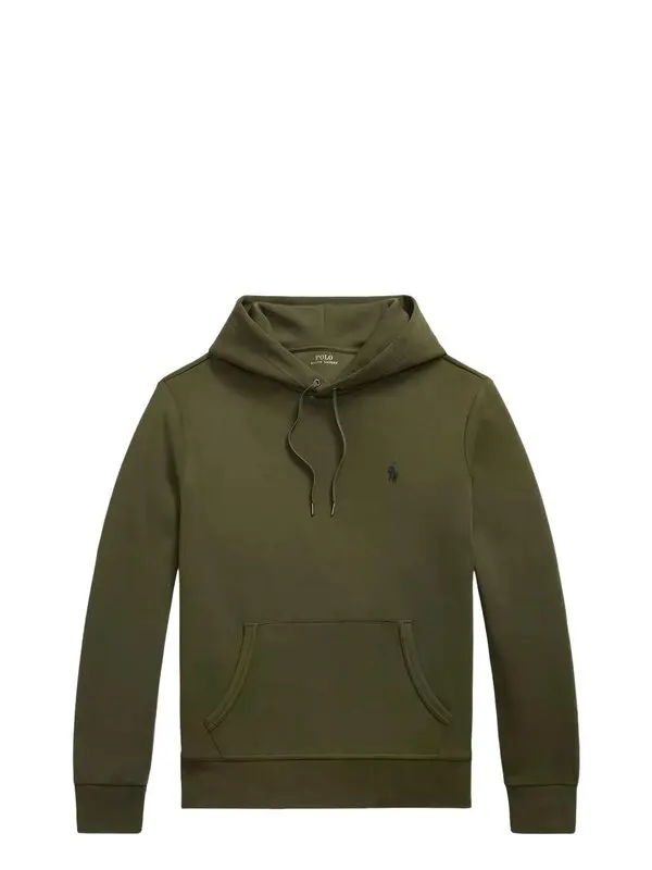 Polo Ralph Lauren Logo-embroidered Drawstring Hoodie - Green