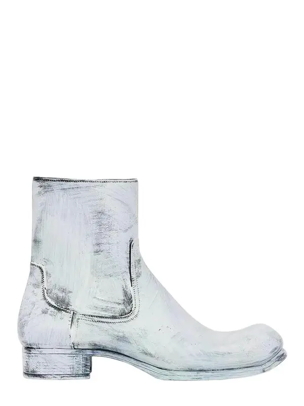 MAISON MARGIELA Float Ankle Boots - White