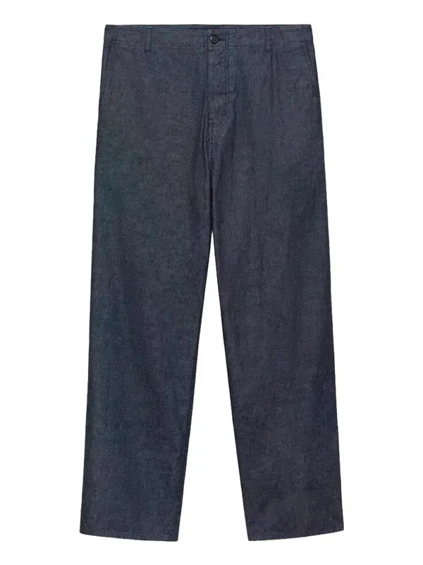 Prada Chambray Pants - Blue