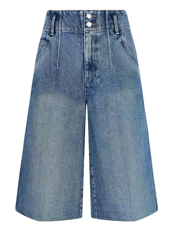 JNBY Wide-leg Cropped Jeans - Blue