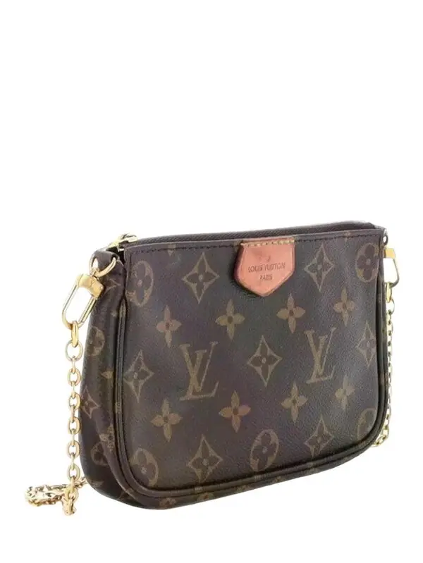 LOUIS VUITTON Multi Pochette Accessoires Monogram Canvas Small Pouch - Brown