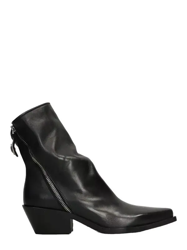 METISSE Pointed-toe Ankle Boots - Black