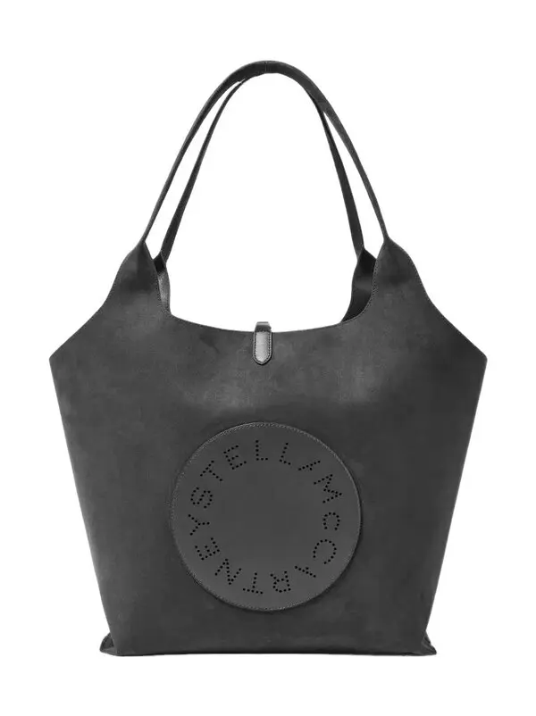 Stella McCartney Logo Reversible Tote Bag - Grey