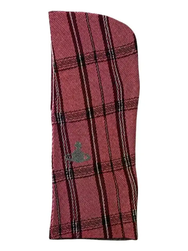 VIVIENNE WESTWOOD Bi Tartan Hoodie - Red