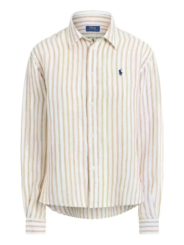 Polo Ralph Lauren Striped-pattern Shirt - White
