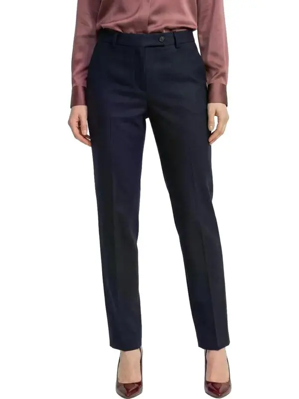 Brunello Cucinelli Tailored Straight-leg Trousers - Blue