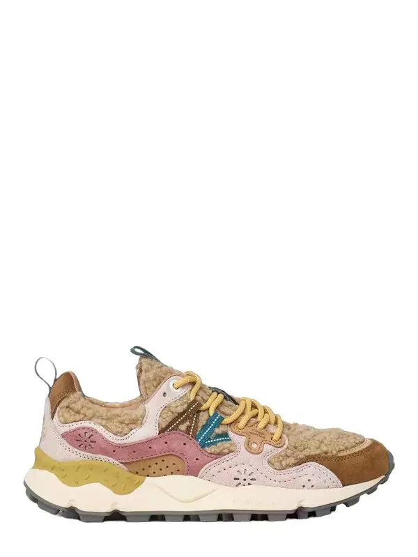 FLOWER MOUNTAIN Yamano 3 Suede Sneakers - Neutrals